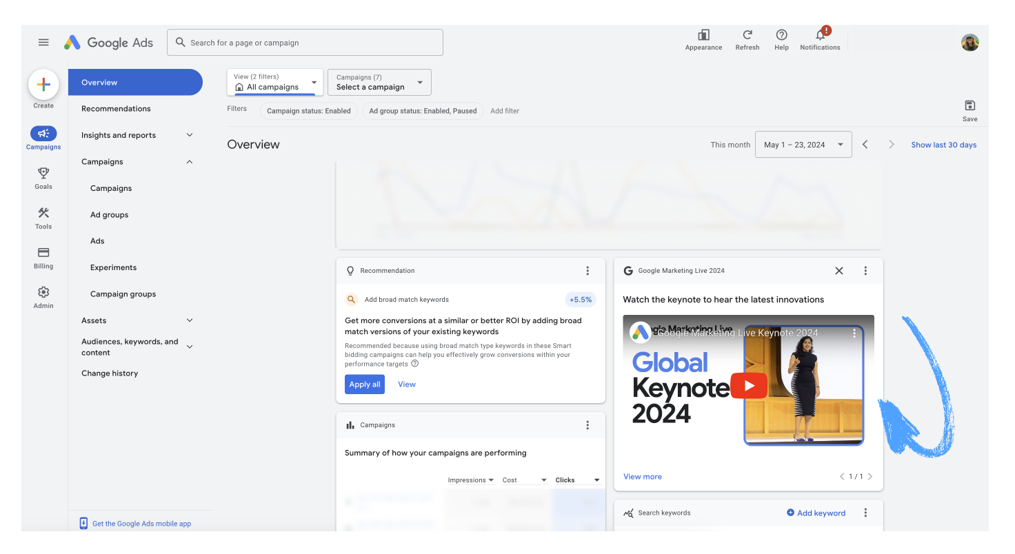 Google Ads' Embedded Card | Chameleon