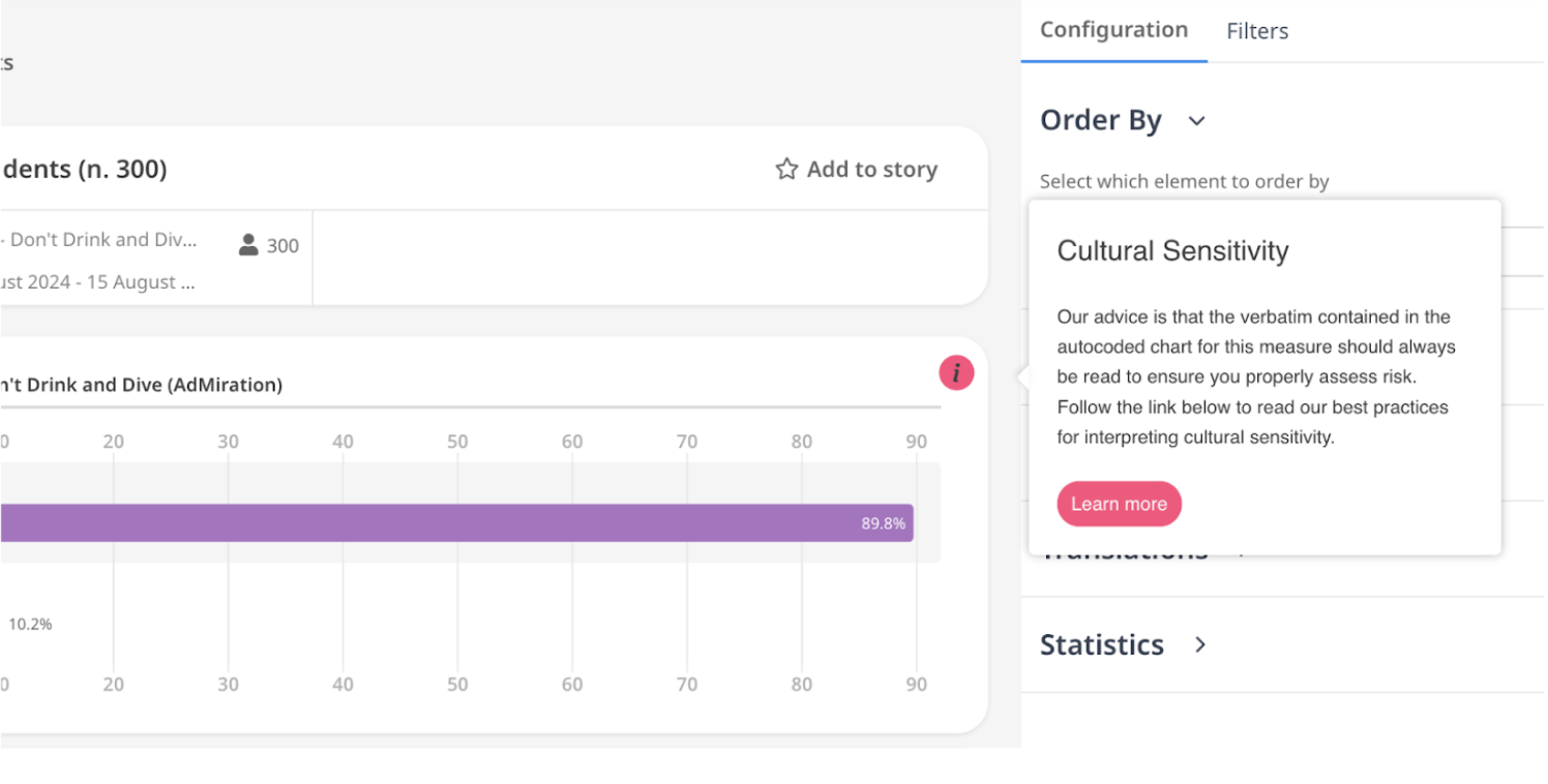 Zappi's Best Practices Tooltip | Chameleon