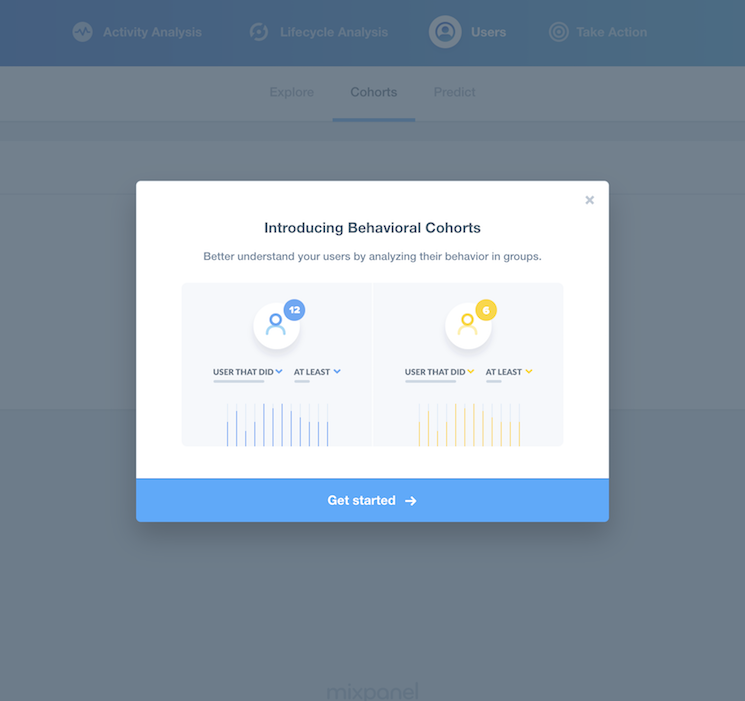 Mixpanel Product Tour Modal | Chameleon